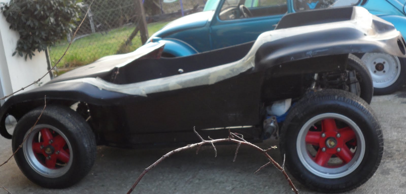 Martins SWB Rat restoration: Building up a VW Front Beam