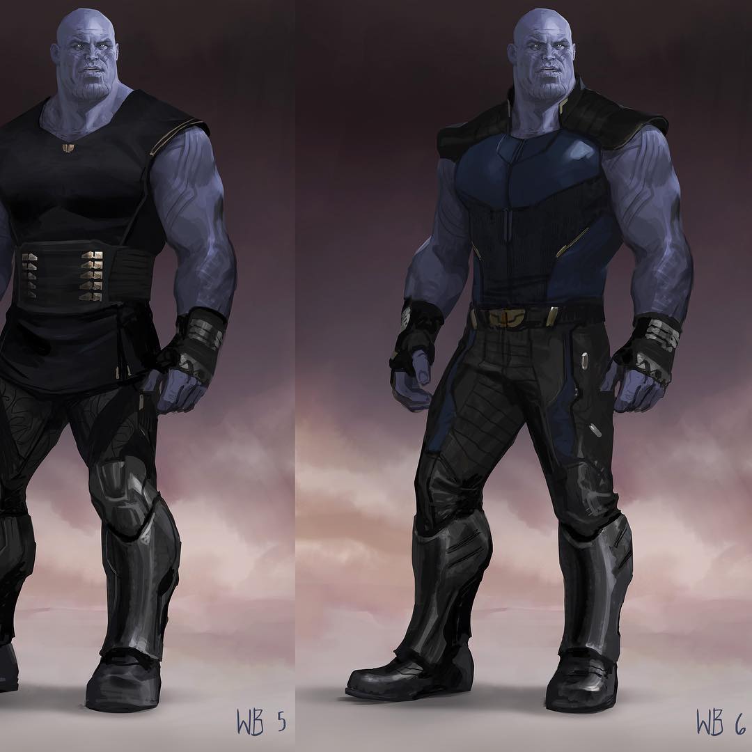 Thanos Avengers Concept Art