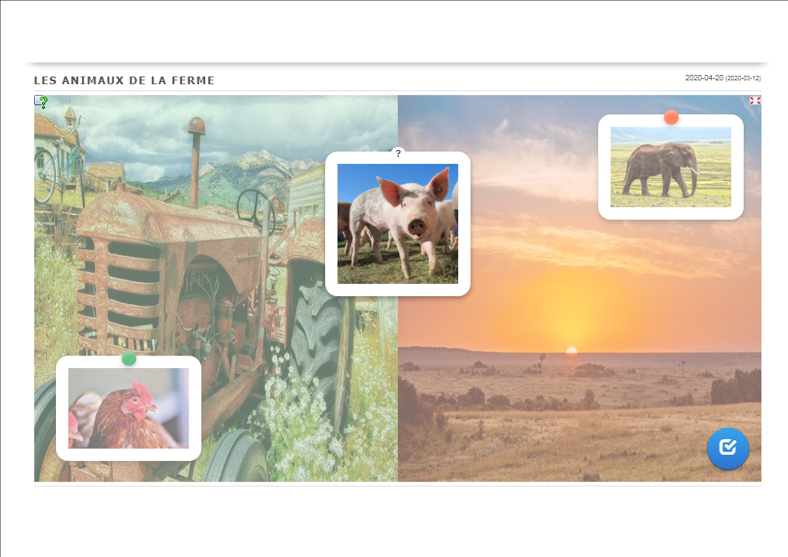 L' ÉCOLE DES ROBINSONS: LA FERME : JEU