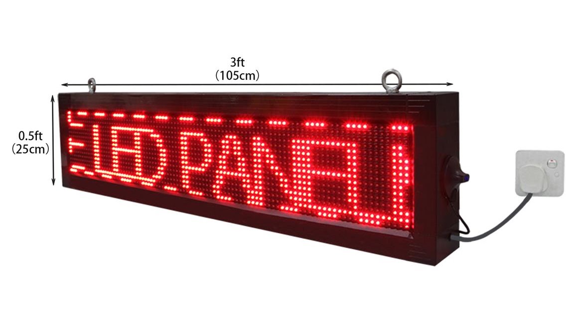 Led Display Pannel Karya Siswa Teknik Elektronika Industri