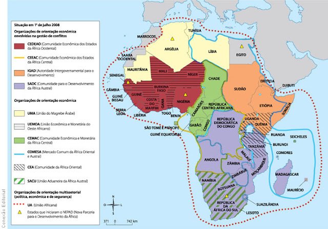 Professor Wladimir - Geografia: Mapas de Blocos Econômicos