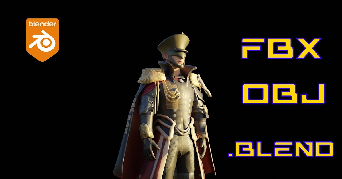 PUBG MOBILE RED COMMANDER SET FREE 3D MODEL