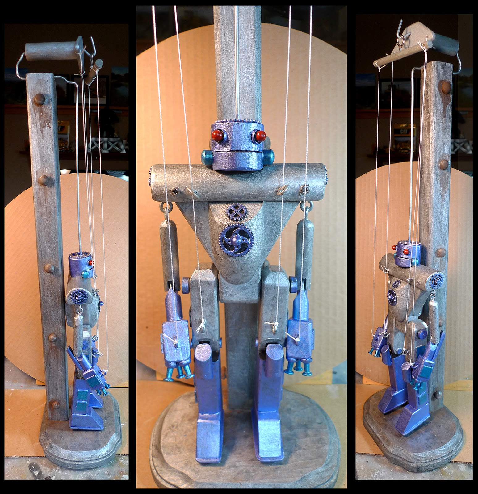 LUDstuff!: SCULPTURE: "Robot Puppet"