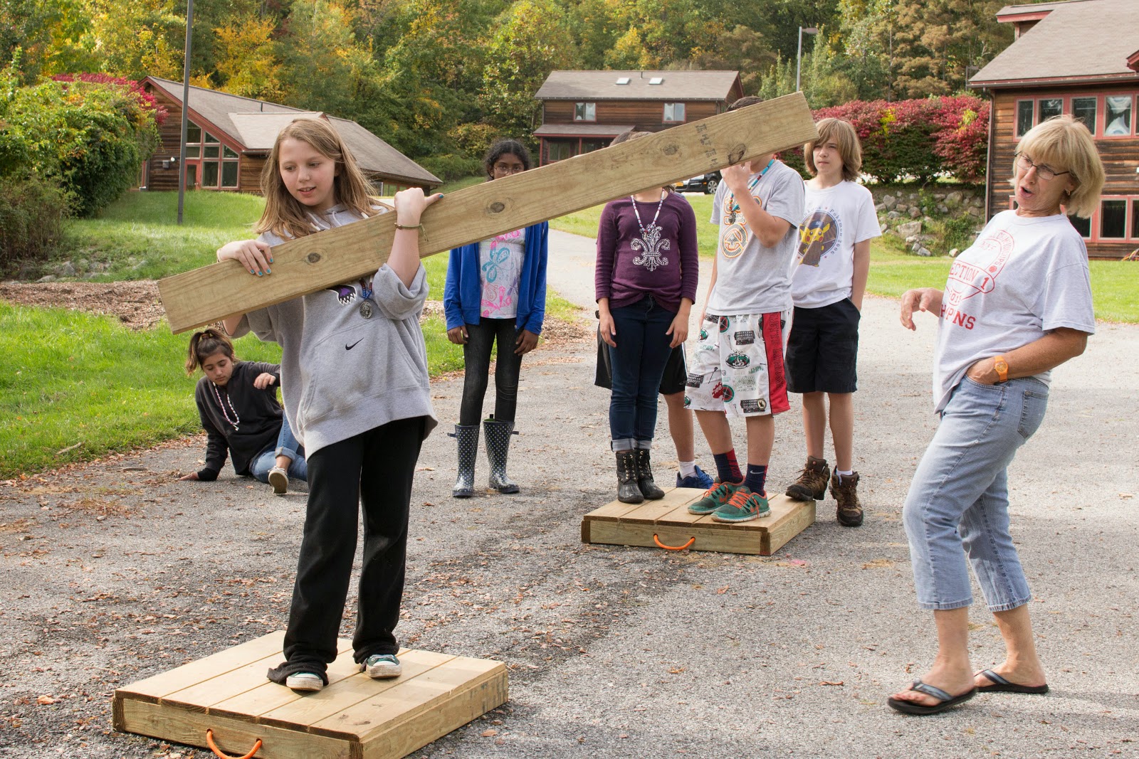 Fishkill 2014 ~ Sharpe Reservation Camp Mariah: Low Ropes Course