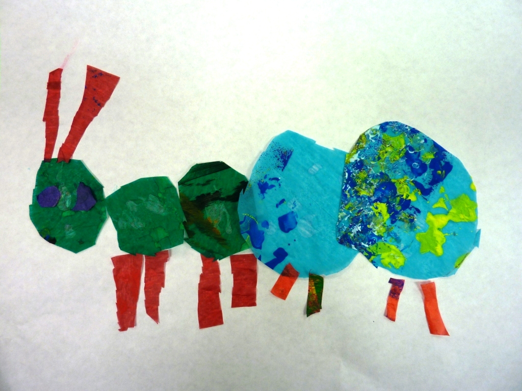Mary's Art Spot: Kindergarten Eric Carle Insects