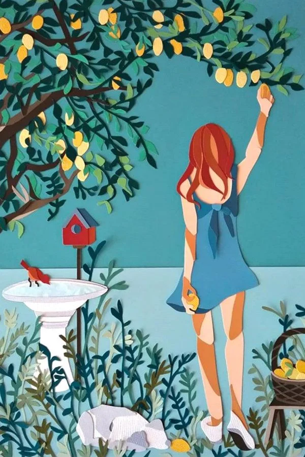 Entrancing Paper Cut Scenes of Daily Life