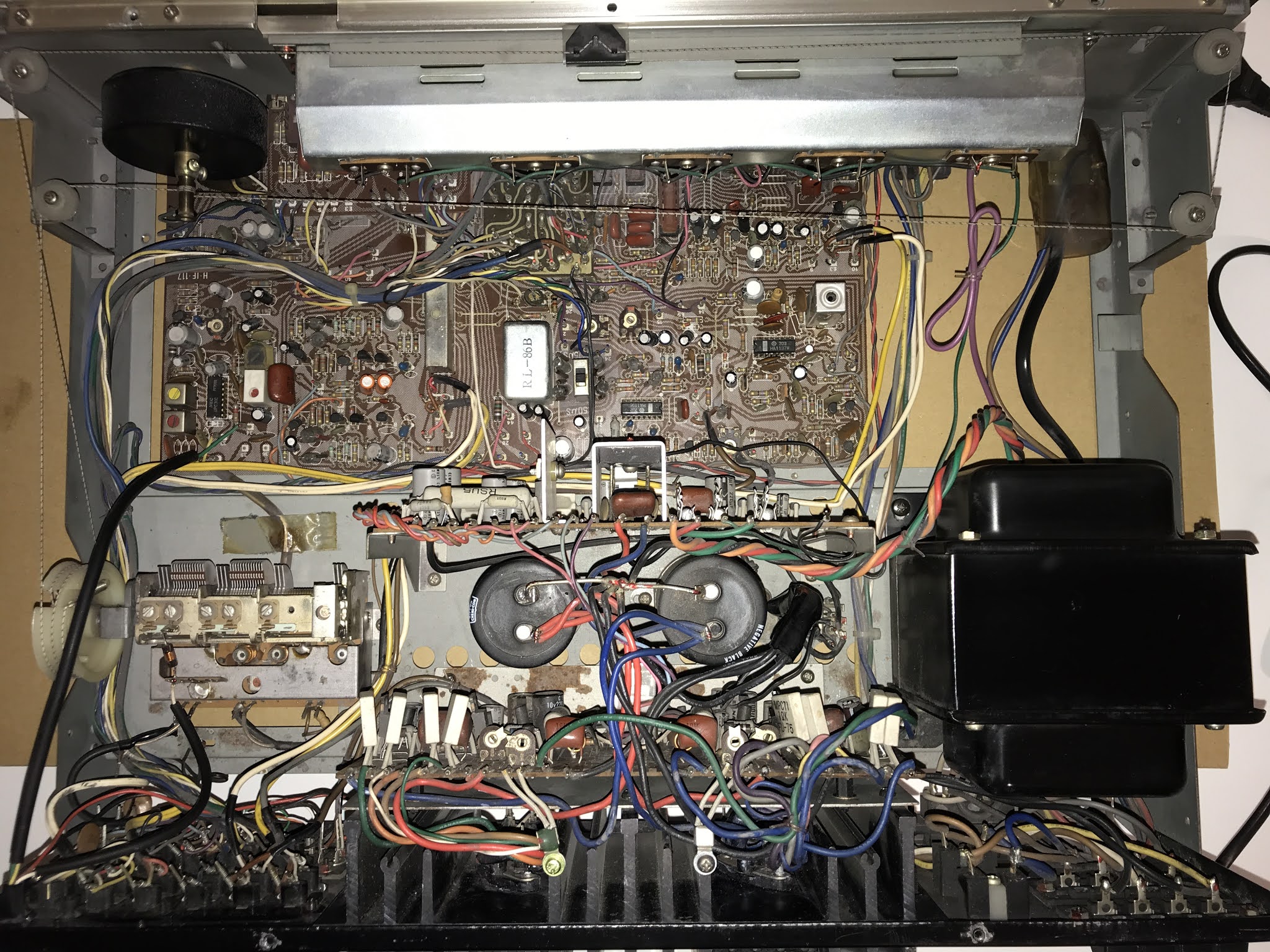 Infrequent Sound [sex.tex] technology: Rotel RX-803 AM/FM Stereo ...