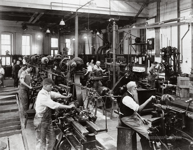 Machine World: Old Timey Machine Shop
