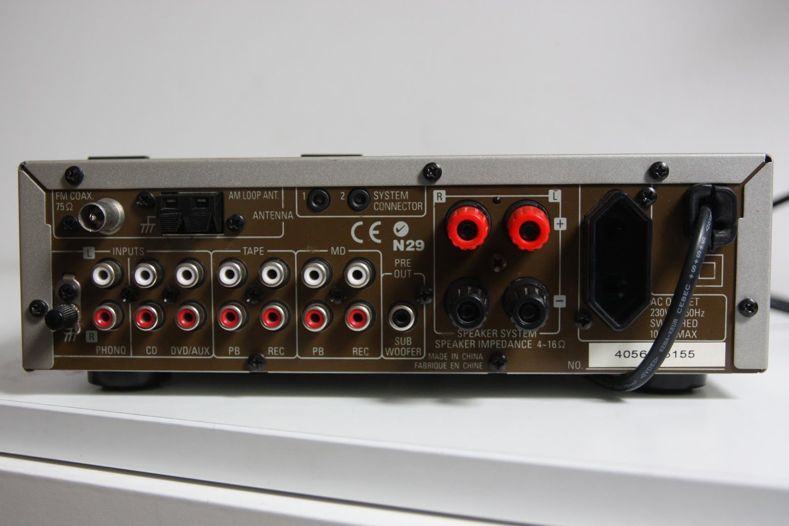 Denon DRA-F101 - Stereo Receiver | AudioBaza