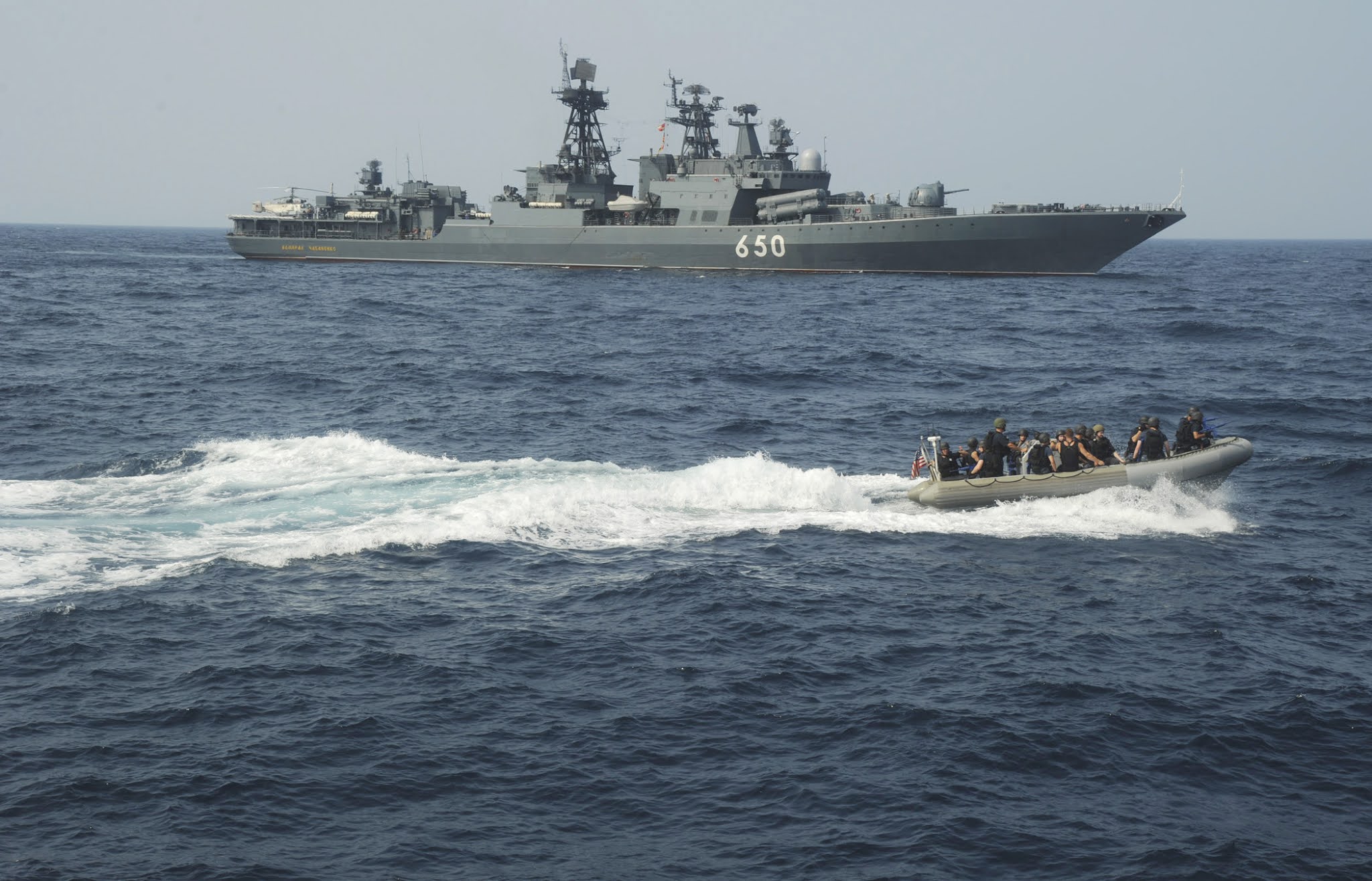 Udaloy II-class Russian Destroyer Admiral Chabanenko