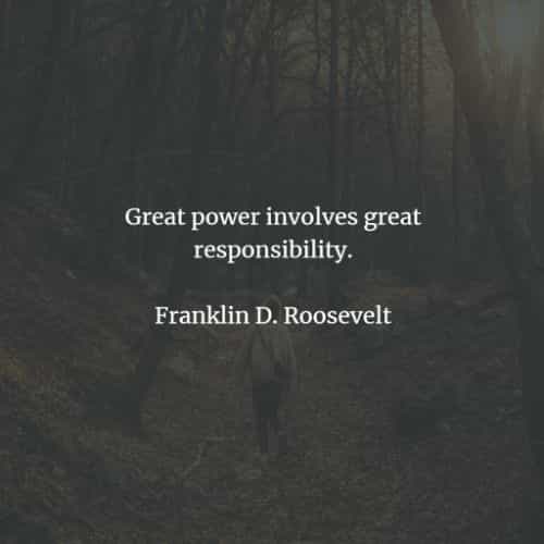 50 Famous quotes and sayings by Franklin Roosevelt