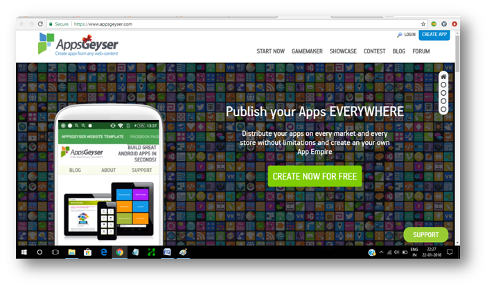 Make mobile app free without coding - Technology Pathshala