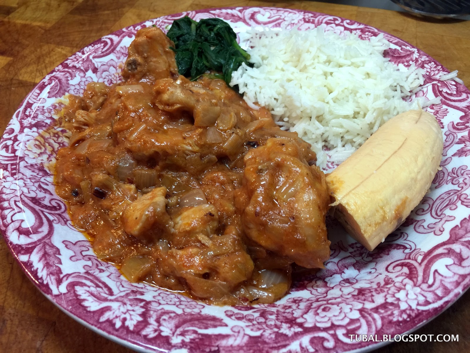 TUBAL: MOAMBE DE POLLO CONGOLEÑO