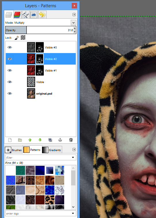 Jeannie Nadja Studios: Gimp Zombie Tutorial