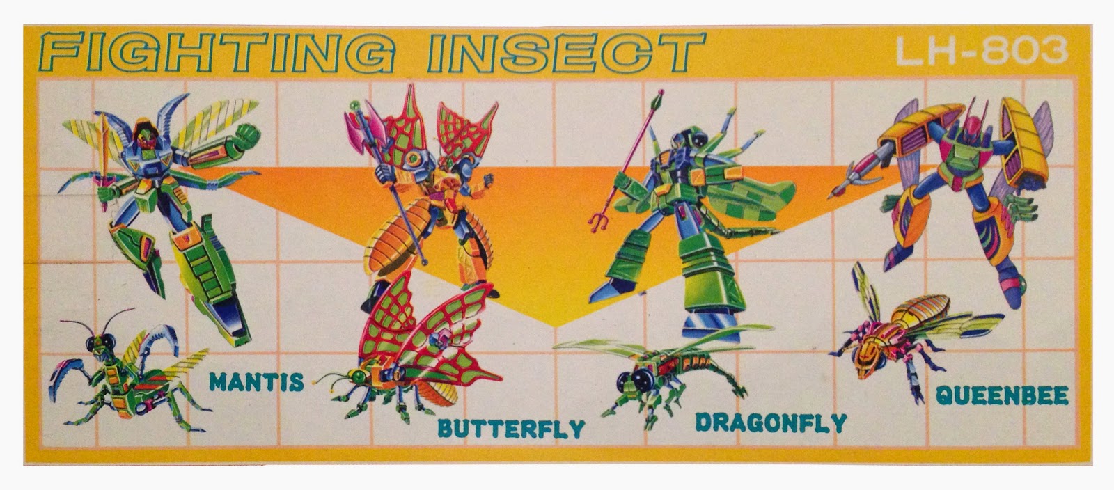 ROBO-SYNERGY: FIGHTING INSECT / ROBO-BUGS / WINGED-BOTS