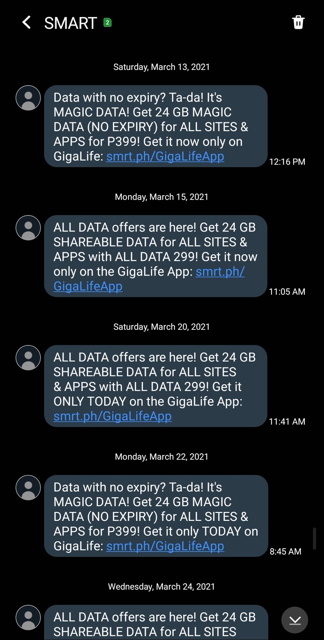 Dropped like a Hatputito: GOMO | Data with NO Expiry! (Plus Smart's ...