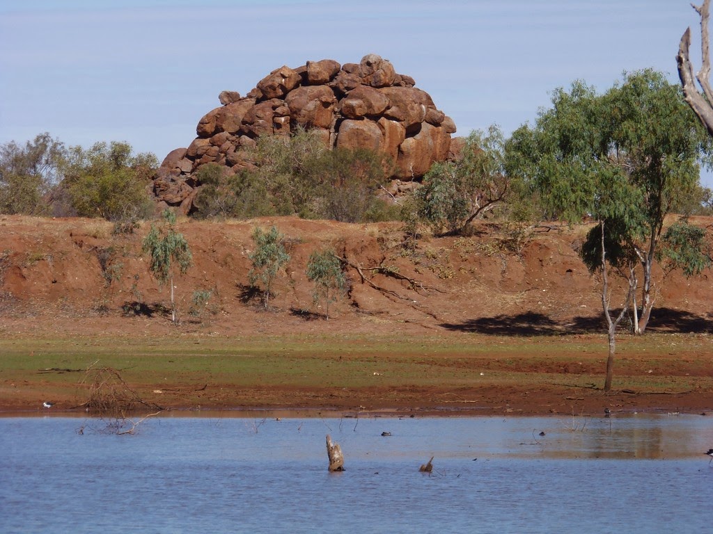 Solo Steve On The Road: DAJARRA WATERHOLE, OUTBACK Qld