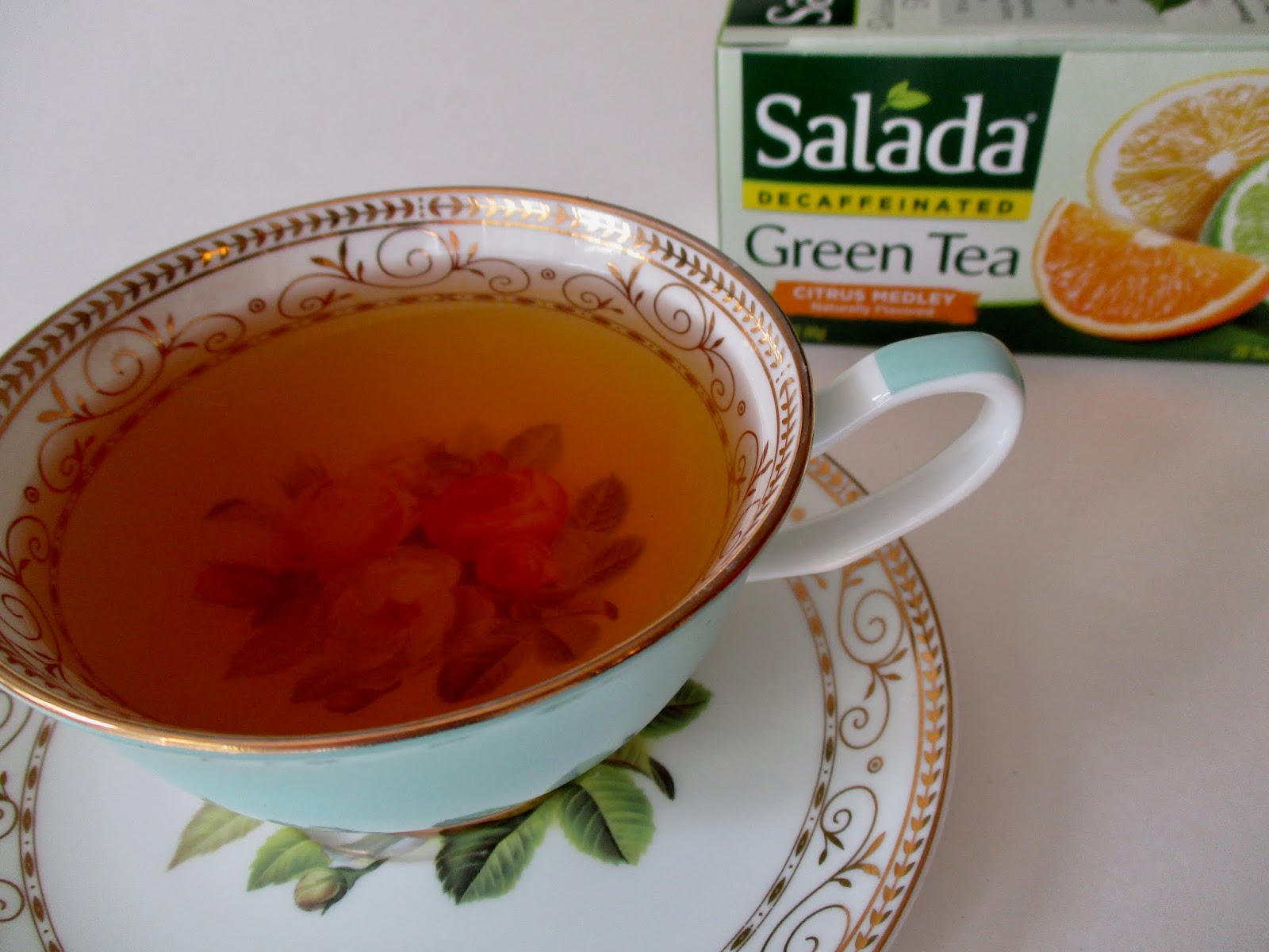 Tea With Friends: Salada's Citrus Medley Green Tea