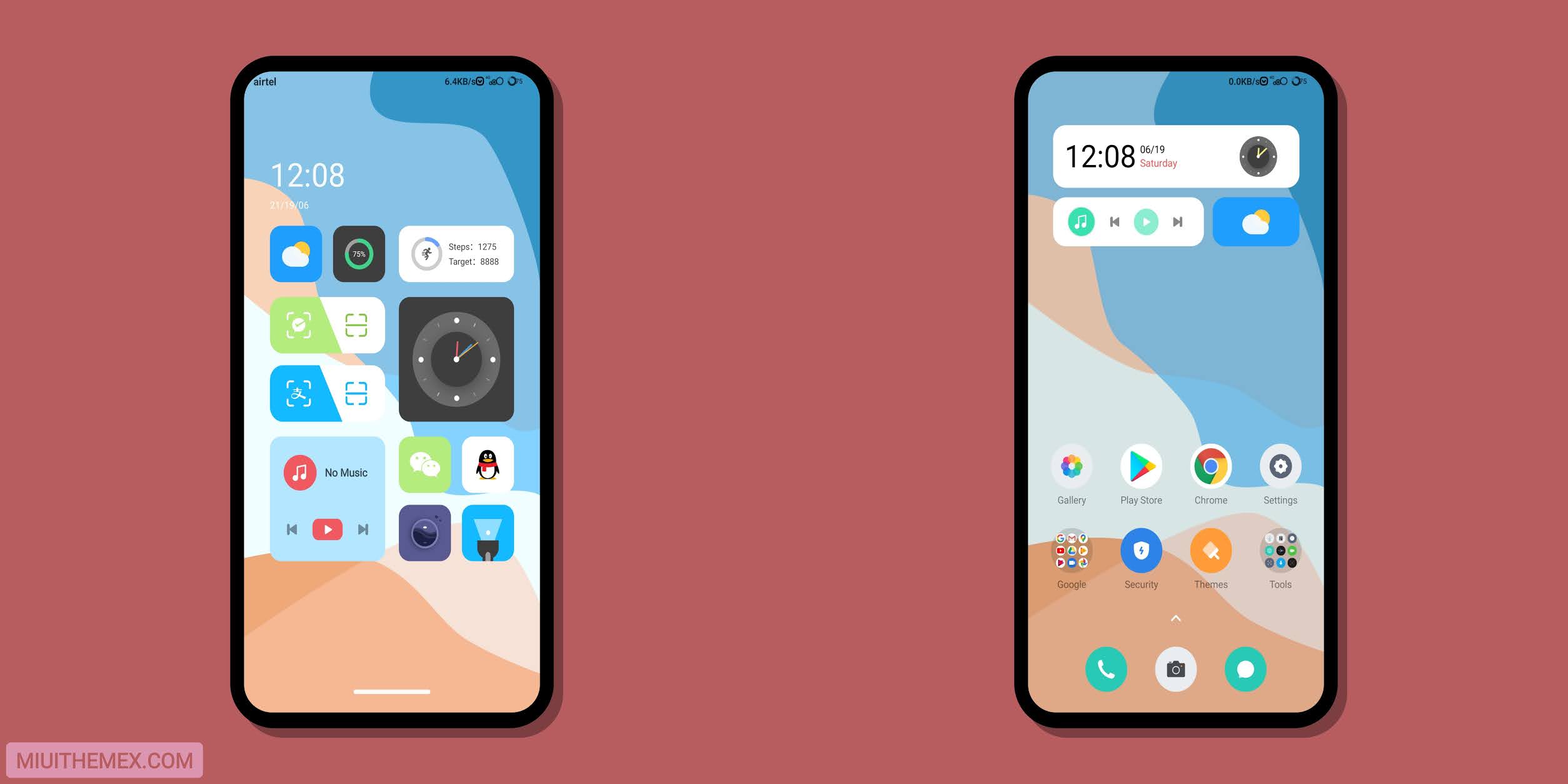 Blue os Theme for miui 12 | lockscreen widget | MIUI Themes Blue os Theme for miui 12 | lockscreen widget | MIUI Themes