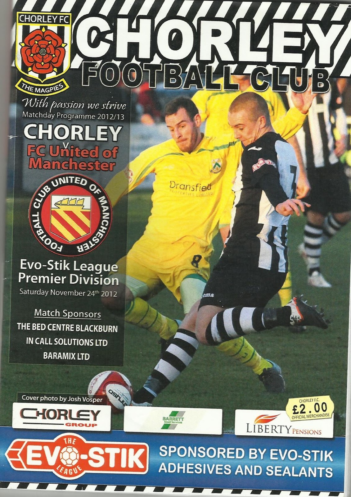 Chorley FC - Victory Park - The last Bus to Bromley Cross