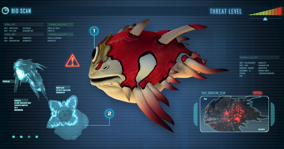 Subnautica Blog: POISSON-TORPILLE