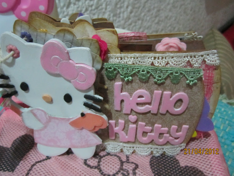 Paper Crafts with KraftyMom: Hello Kitty Project- Hello Kitty Mini Book ...