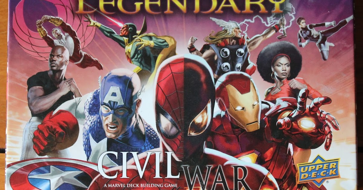 Random Nerdery: Cardboard - Marvel Legendary: Civil War card game review