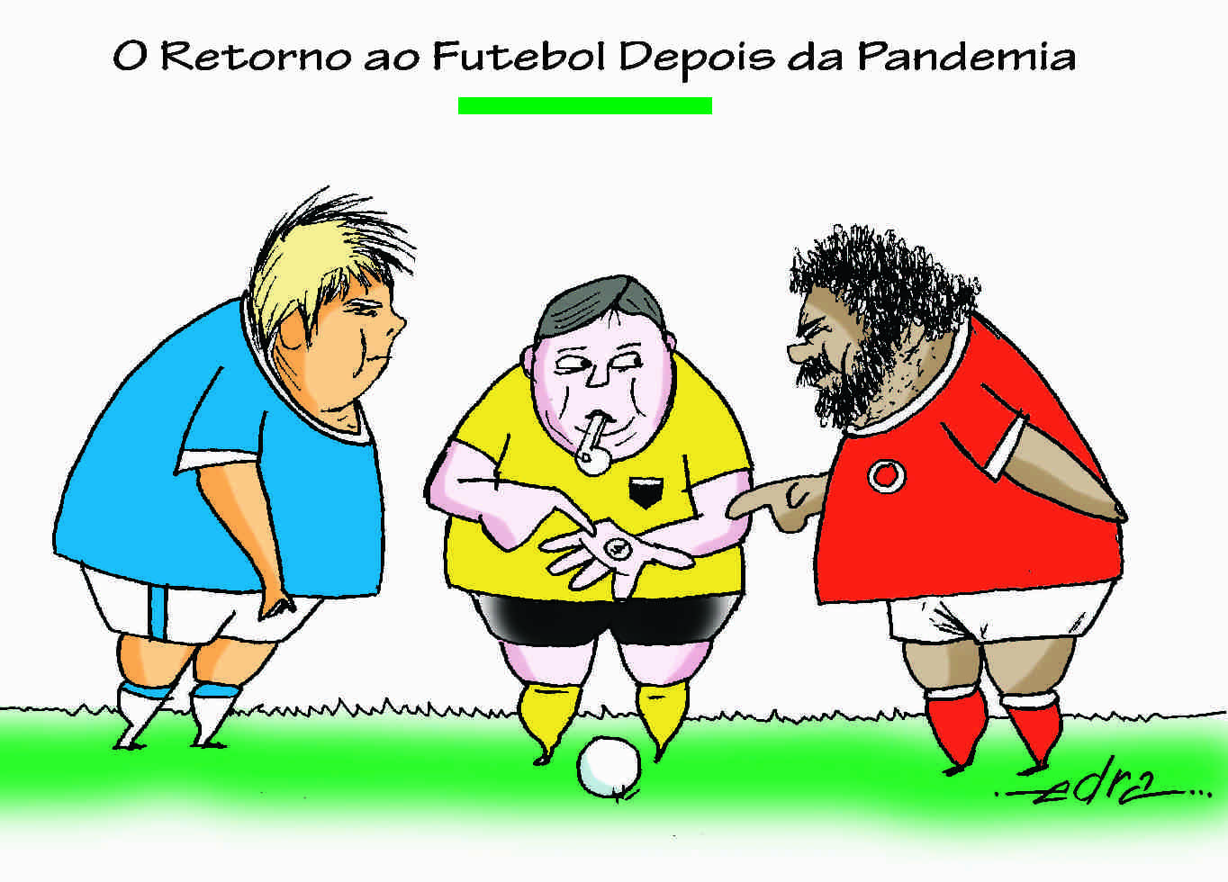 SÓ FUTEBOL - CHARGES