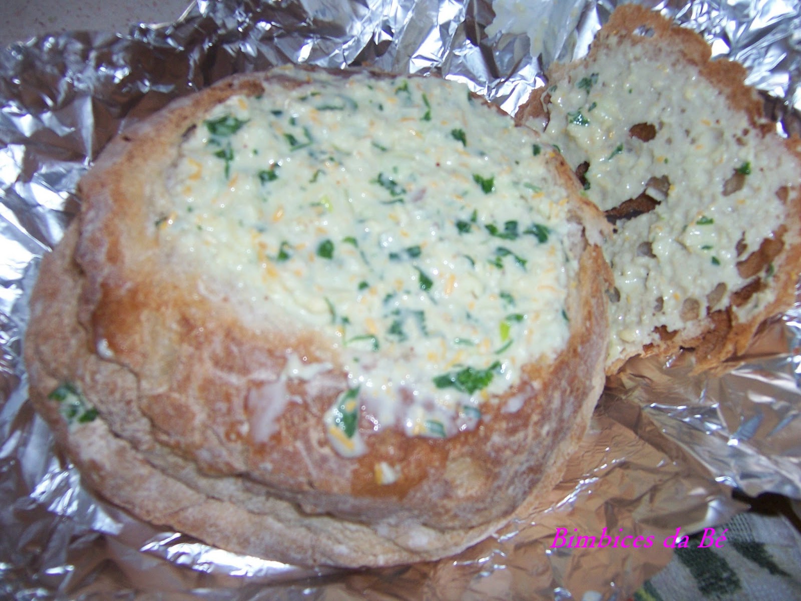 Bimbices da Bé: Pão Recheado