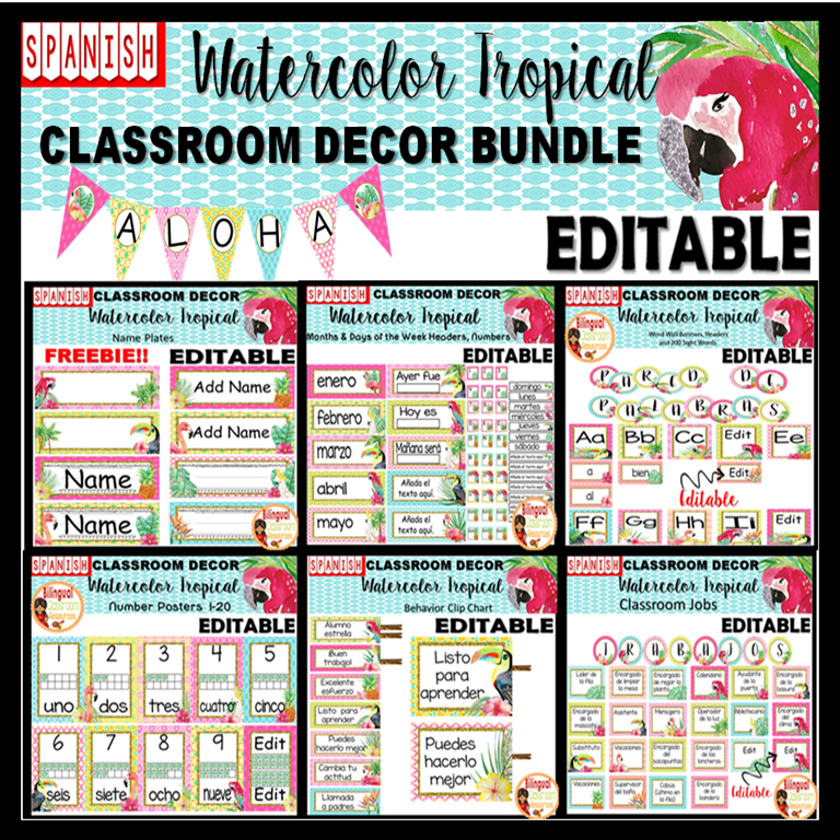 Discover Amazing Classroom Decor In Spanish to Try this School Year ...