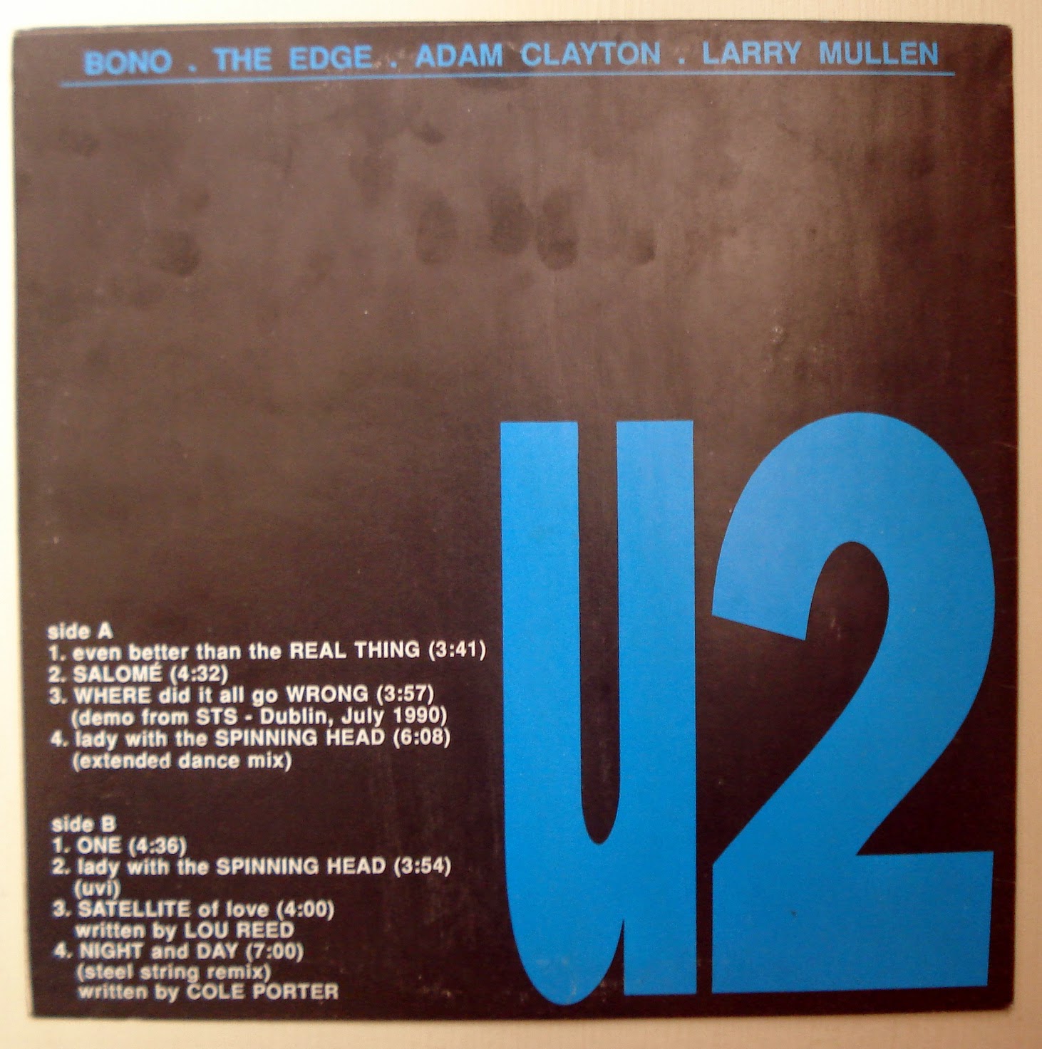 U2 Sombras e Árvores Altas - Blog: U2 Music - Vinil Bootleg