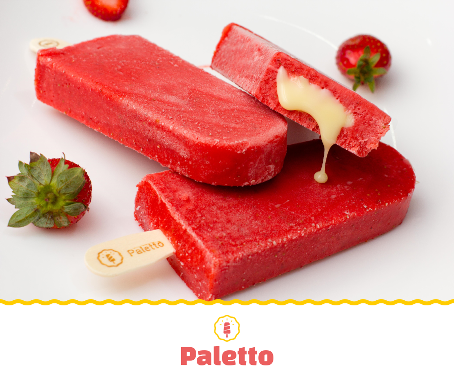 Delicious & Easy: PALETAS RELLENAS DE LECHERA.
