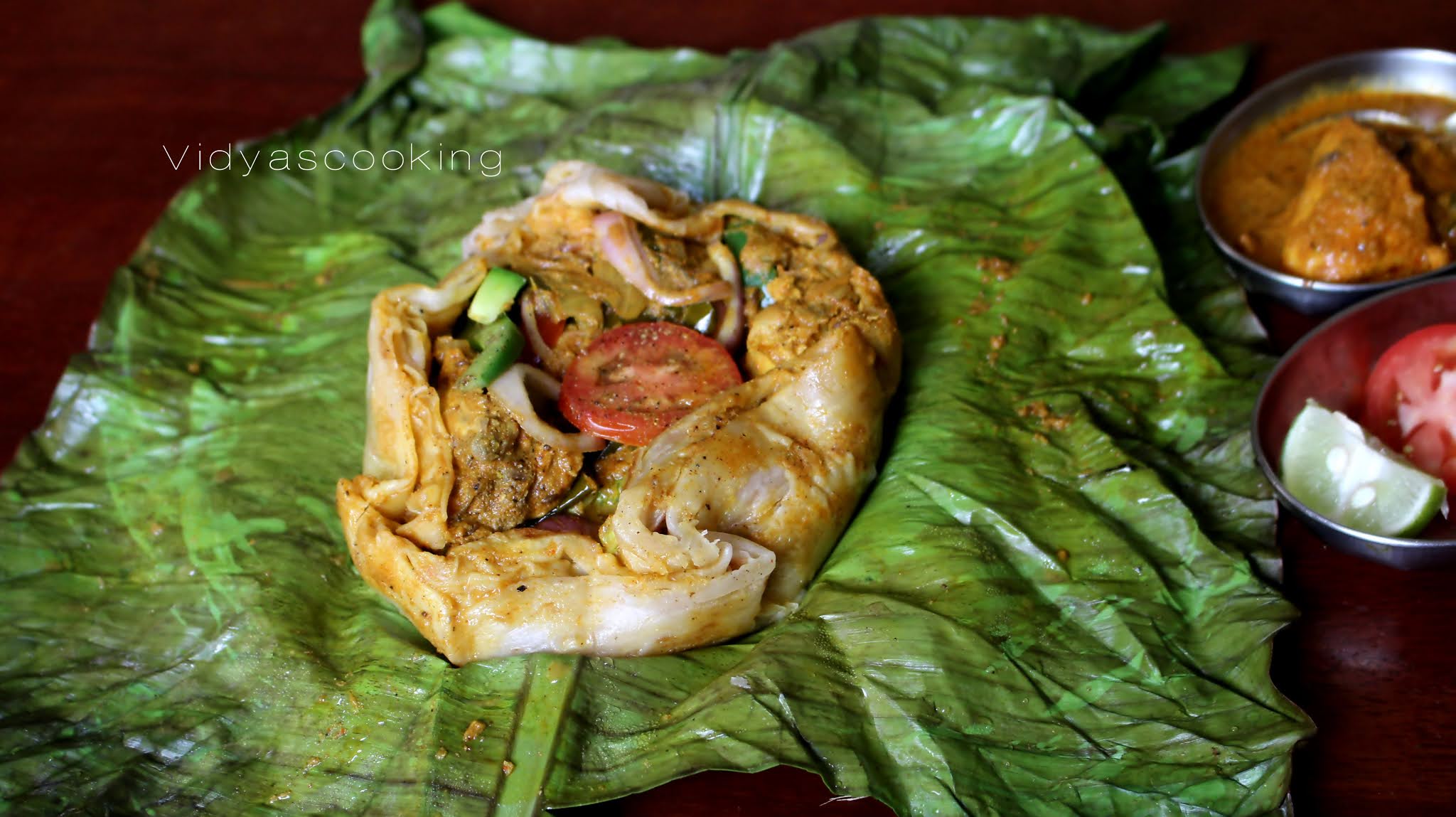 Chicken Kizhi Parotta / Kozhi Potalam Parotta Recipe