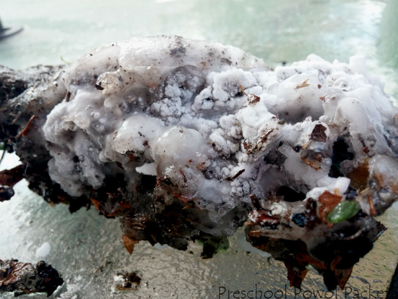 Comet Model - a Space Themed Dry Ice Science Experiment | Preschool ...