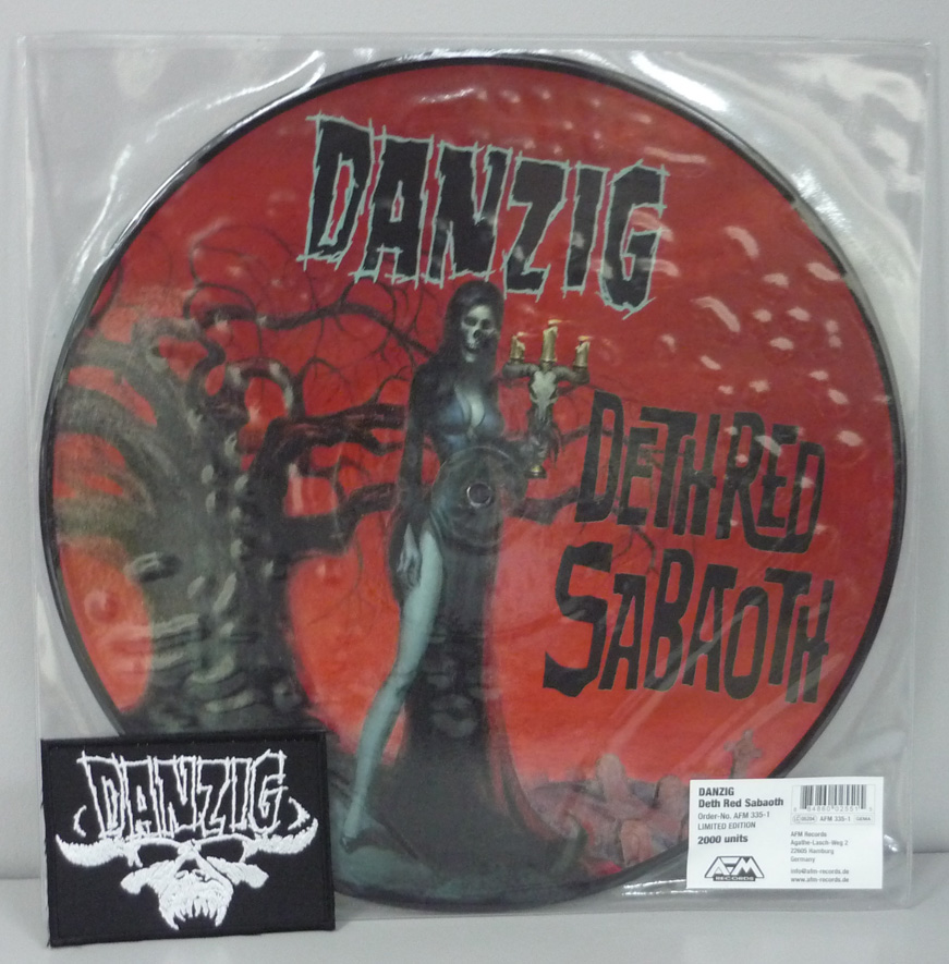Black Seeds Records: DANZIG – Deth Red Sabaoth pic disc LP ...