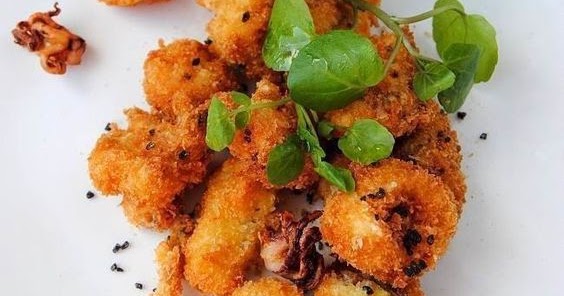 Panko Crumbed Calamari With Lime Mayonnaise - Vegan Cake Delicious