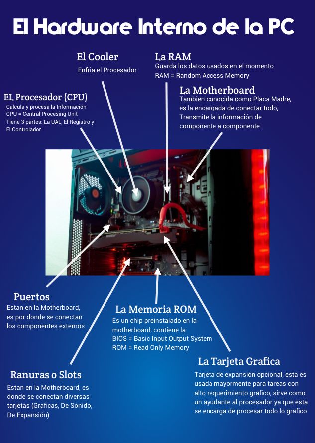 Infografía - Hardware Interno de la PC