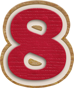 ® Colección de Gifs ®: IMÁGENES DE NÚMEROS EN COLOR ROJO PARA IMPRIMIR