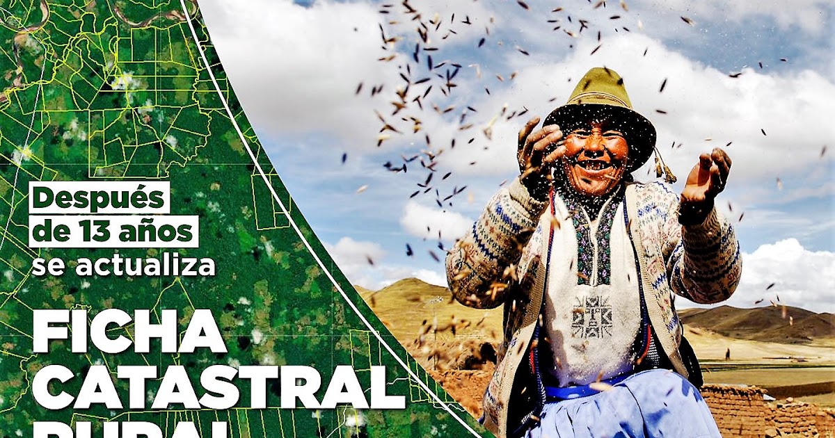 Consejo Nacional de Catastro del Perú actualiza Ficha Catastral Rural ...