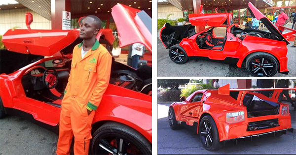 27-Year Old Entrepreneur Creates First Luxury Sports Car Made in Nigeria