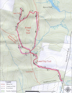 Hiking in Maine with Kelley: 7/19/12 Round Top Mountain