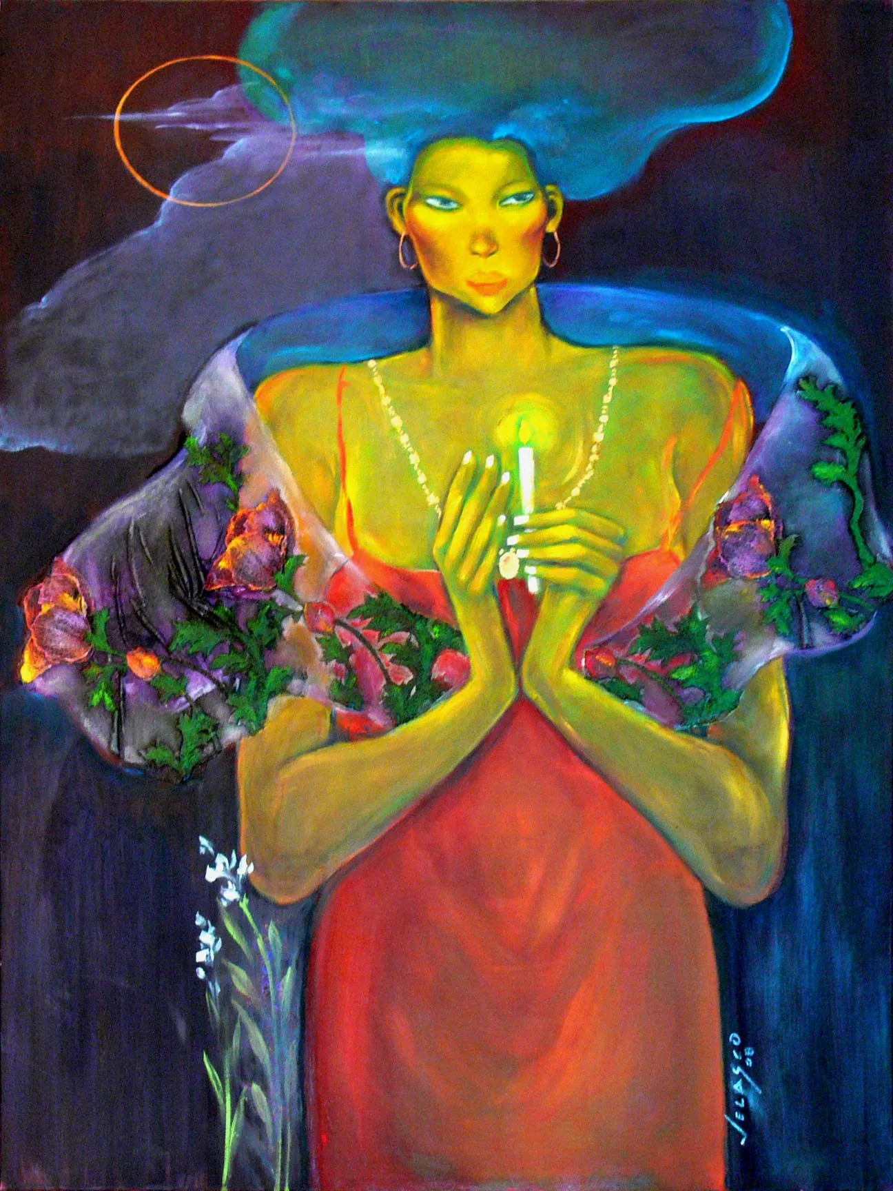 Lydia Velasco, 1942 | Figurative painter | Tutt'Art@ | Pittura ...