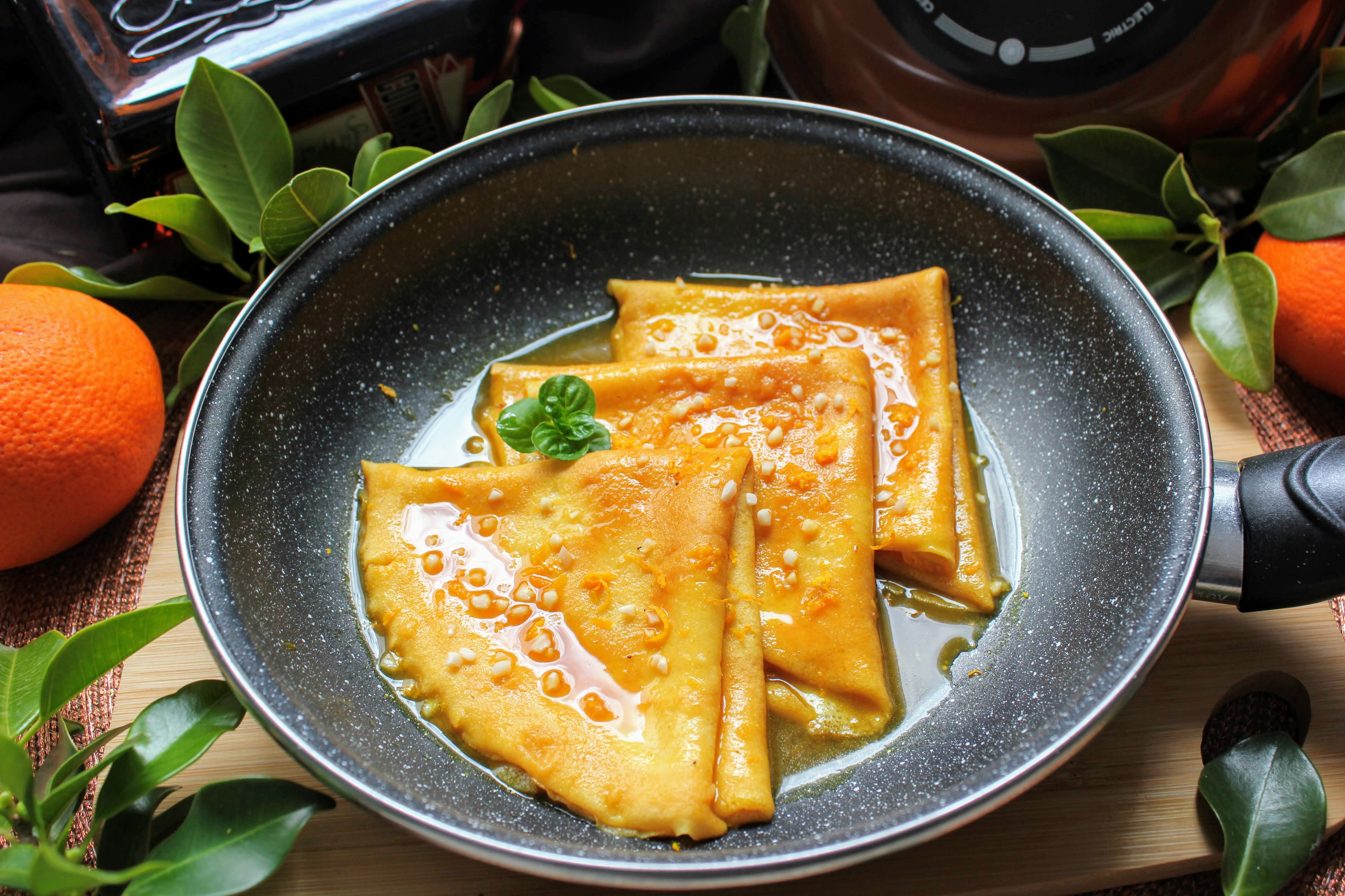 Crepes suzette - Cocinando con las Chachas