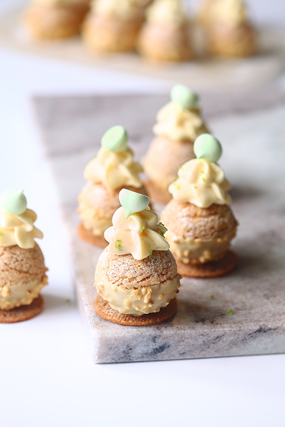 Verdade de sabor: Пирожные "Шу" с юдзу / Choux com creme de yuzu