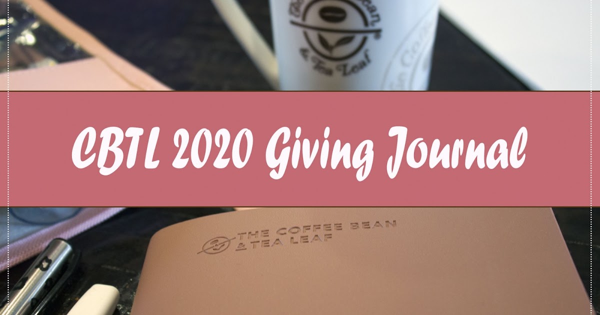 OC-Craft: What’s inside my CBTL 2020 Giving Journal?