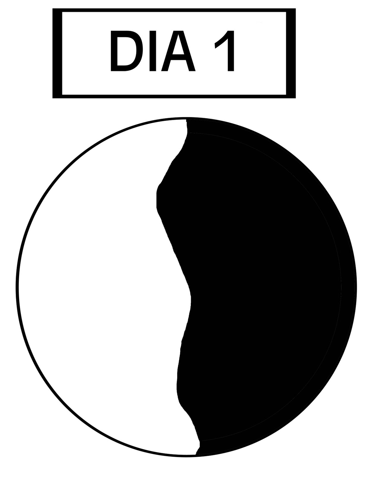 A CRIAÇÃO - 1º DIA