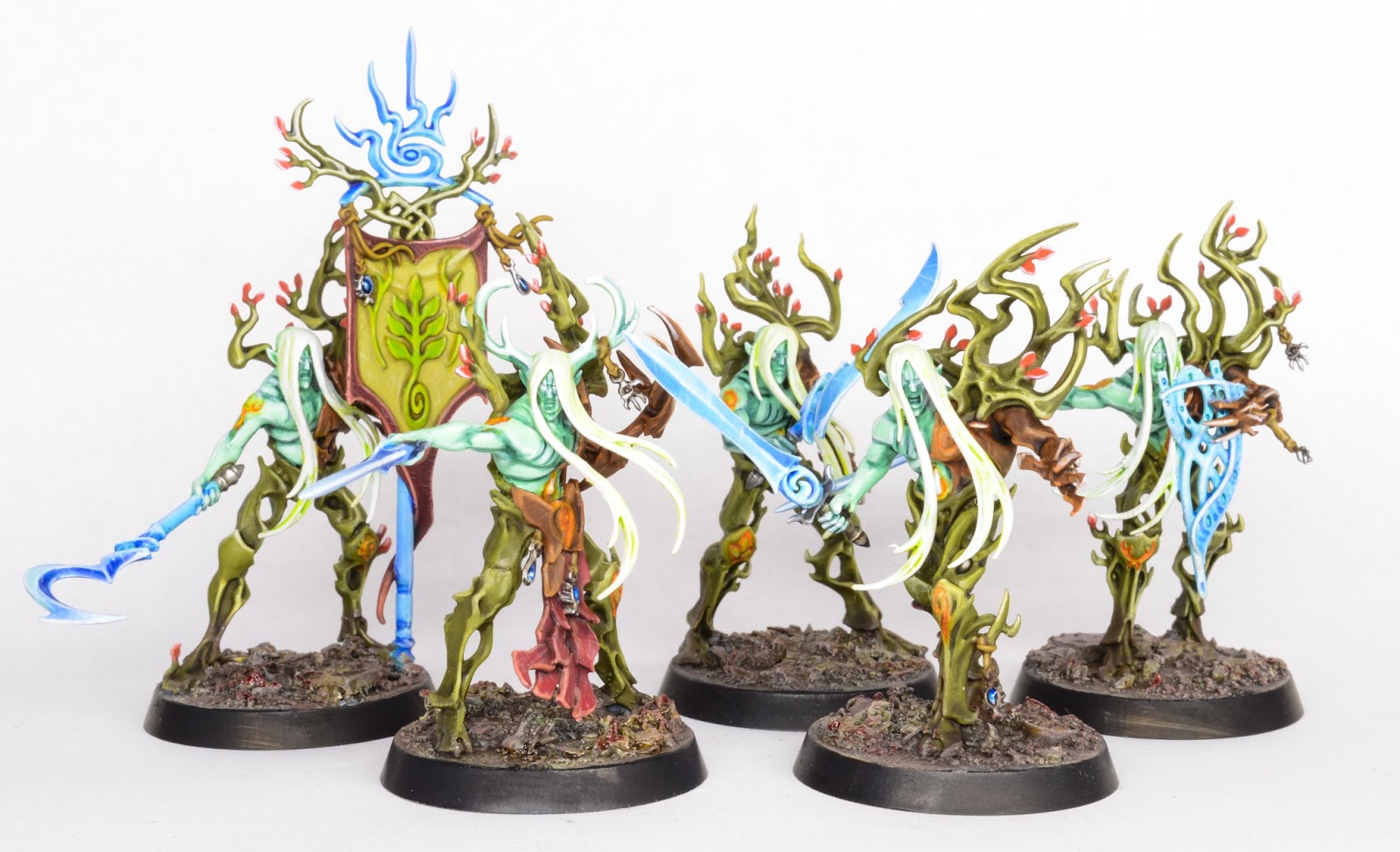 Showcase: Sylvaneth Tree-Revenants - Tale of Painters