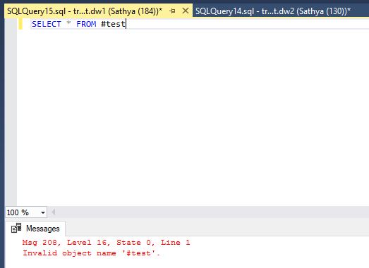 All about SQLServer: Temp tables in Azure sql database and Azure sql ...