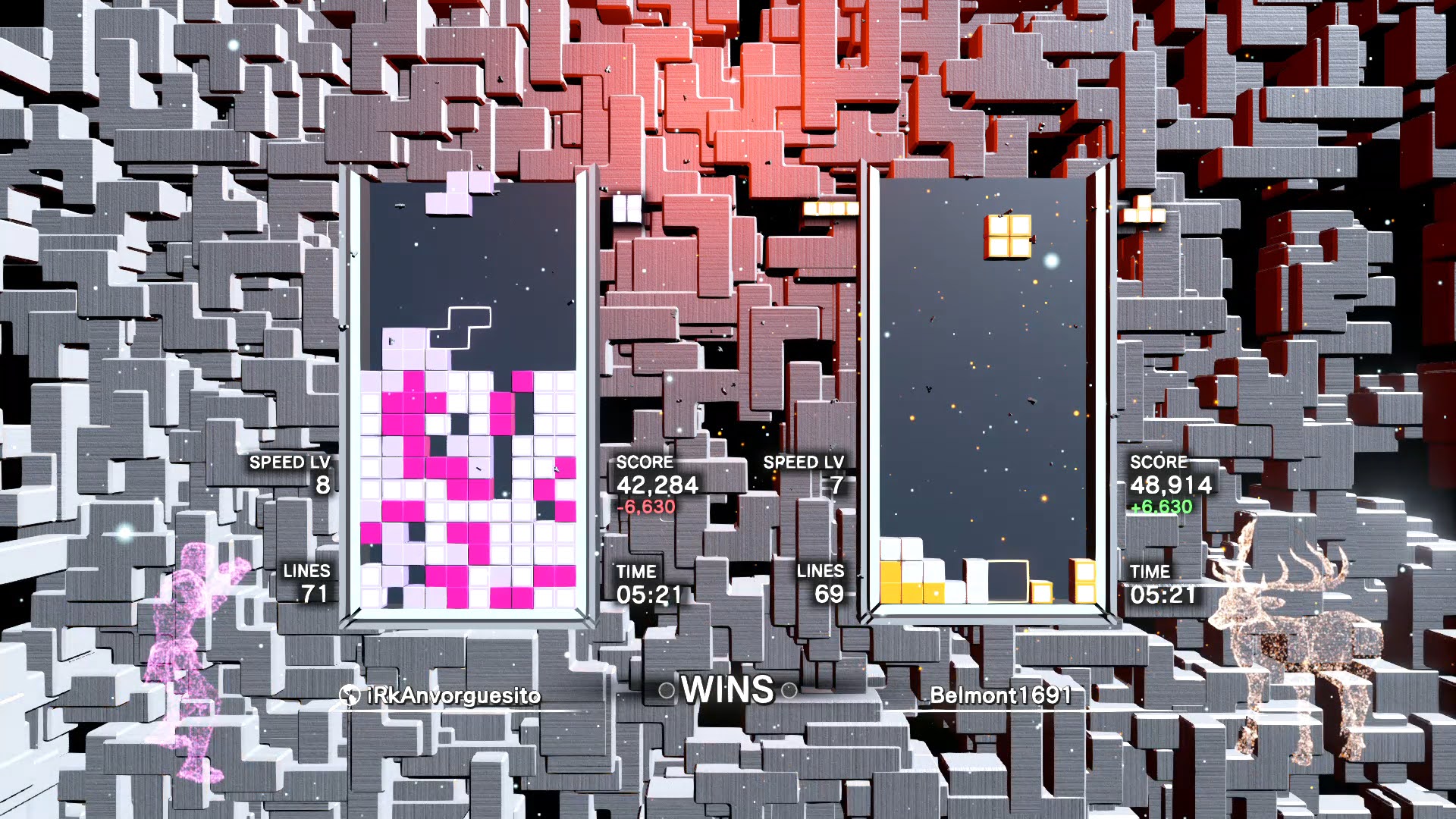 1up VS CPU: Tetris Effect Connected Review