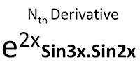 Nth Derivative Of `e^{2x} Sin3x.Sin2x` | Leibnitz Theorem Of Nth ...